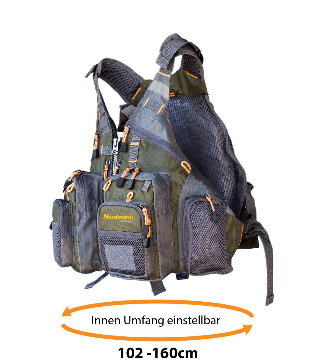 Nordmann® Anglerweste mit herausnehmbaren Auftriebskörpern :: NORDMANN ...